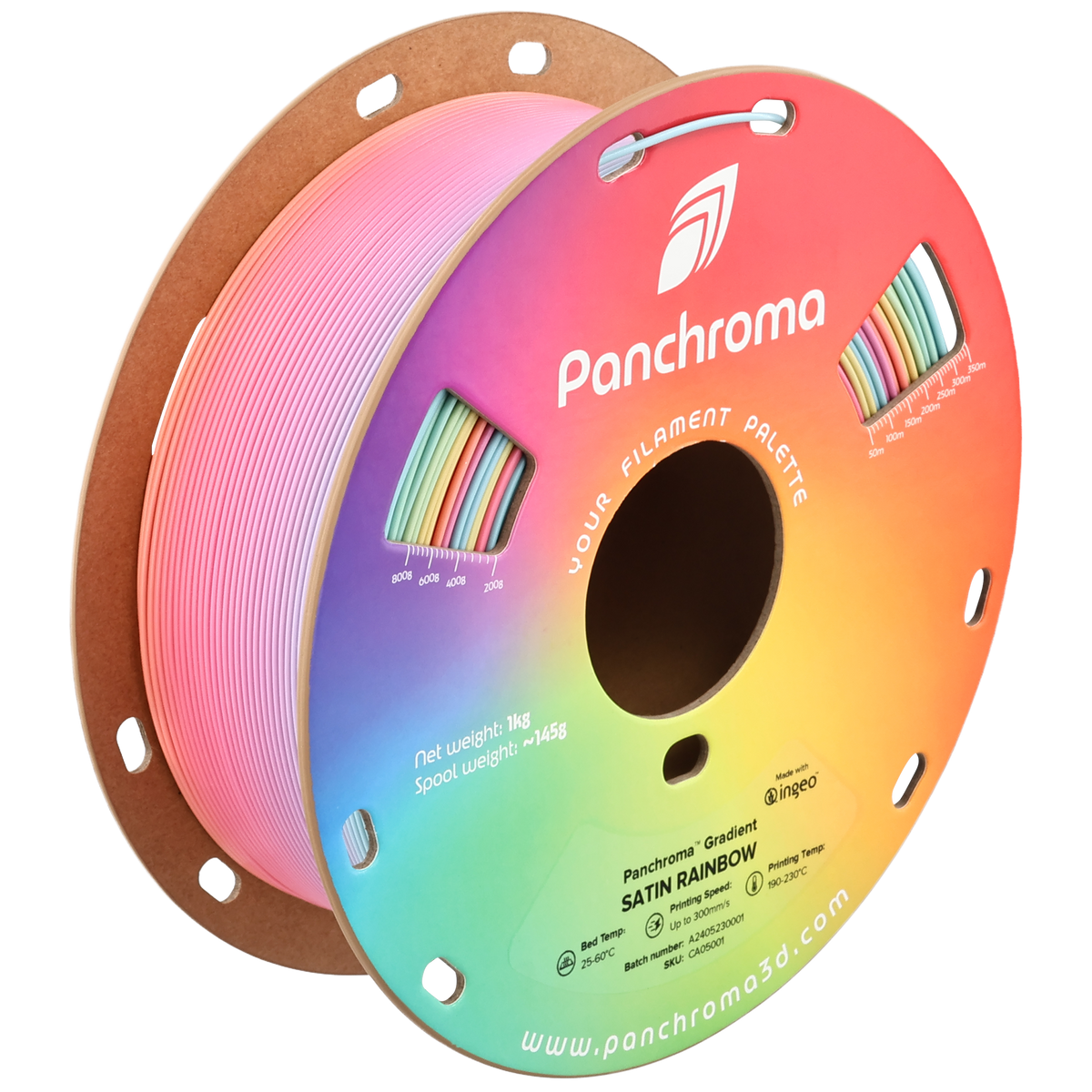 Panchroma™ Gradient Satin PLA – Polymaker US