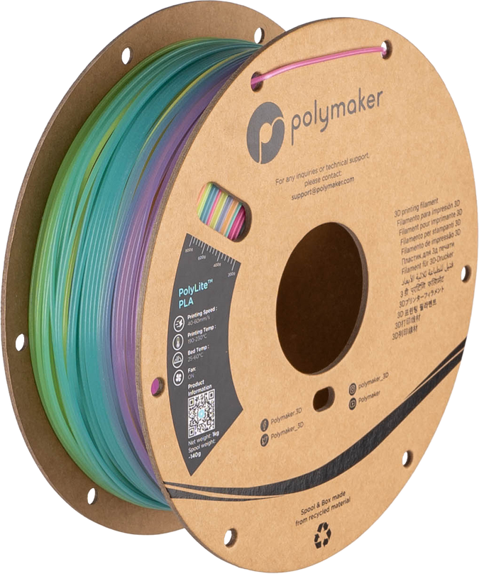 Panchroma™ Luminous PLA (Formerly PolyLite™ Luminous) – Polymaker US