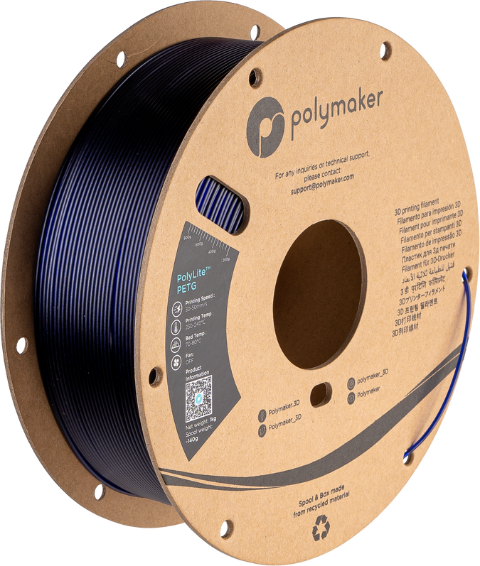 PolyLite™ Translucent PETG – Polymaker US