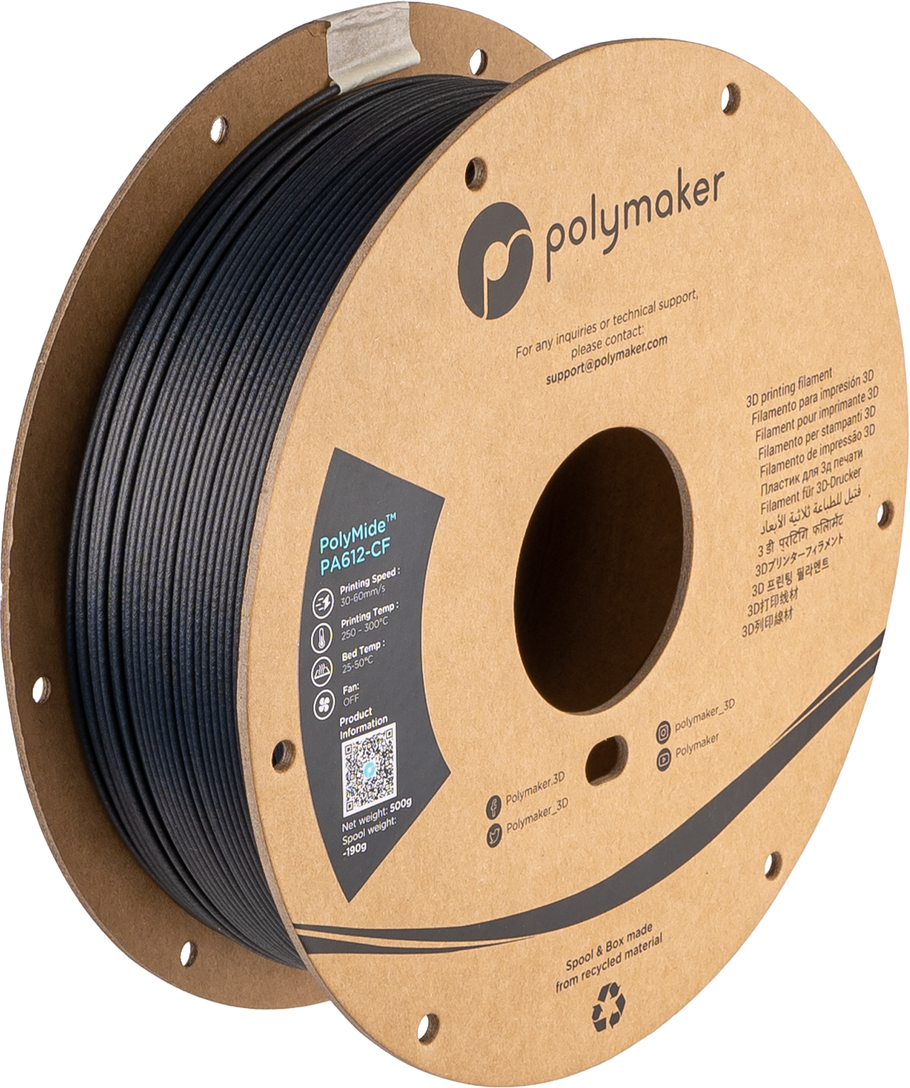 Fiberon™ PA612-CF15 (Formerly PolyMide™ PA612-CF) – Polymaker US