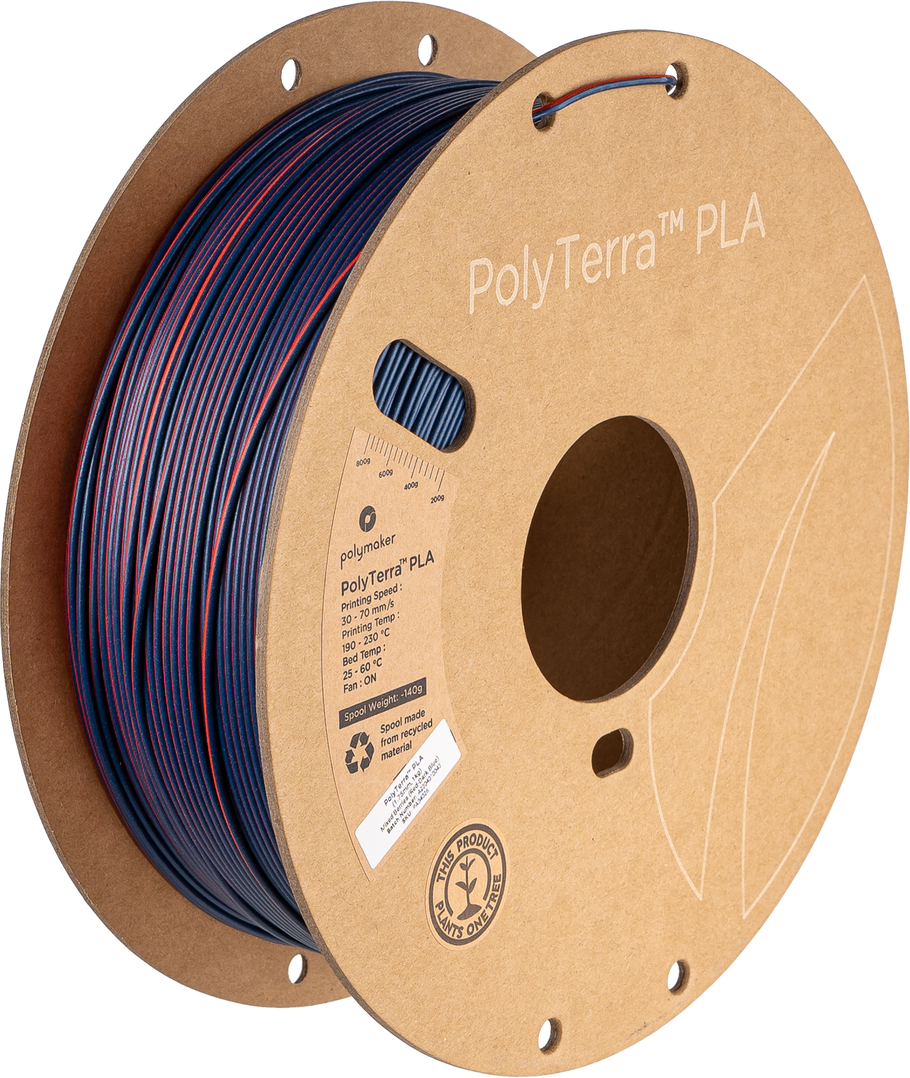 Panchroma™ Dual Matte PLA (Formerly PolyTerra™ Dual) – Polymaker US