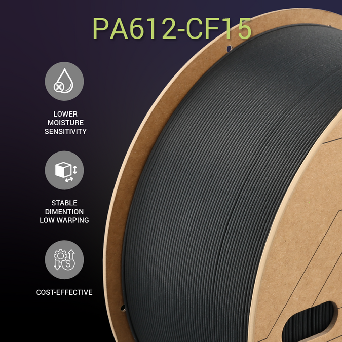 Fiberon™ PA612-CF15 (Formerly PolyMide™ PA612-CF) – Polymaker US