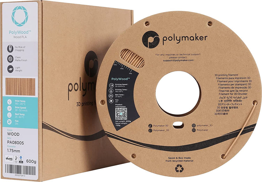 Polymaker Wood PLA – Polymaker US